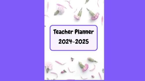 Teacher Planner 2024 - 2025 Colour & Black and White by Digital Dory ...