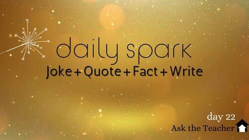 Daily Spark Full Year ELA Warm-Ups & Bell Ringers | Grades 3–6 | 200 ...