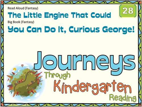 Journeys Kindergarten Daily Routine, Unit 6 Lessons 26-30 | TpT