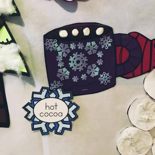 Winter Themed Crafts for Preschool and Kindergarten with Visual Directions