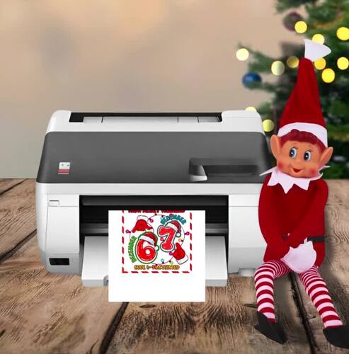 6 7 Elf Weekend Printable Prop, Trending Meme Christmas Ideas, Easy Elf ...