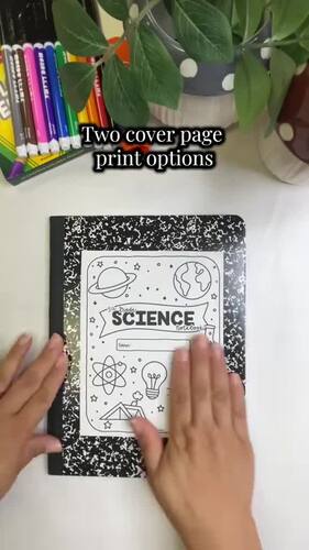 4th Grade Science Notebook Dividers | Aligned with CA NGSS Standards