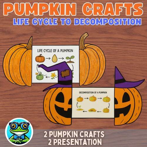 Pumpkin Crafts Science Activities | Life Cycle & Decomposers | Hands-on ...
