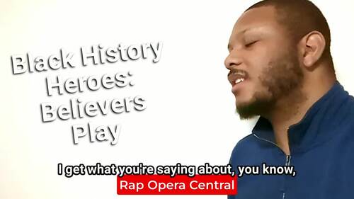 Black History Month Skit or Play for Church Youth and Kids with Rap Musical