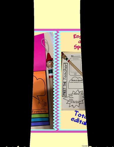 Meet the Teacher Template- Conozca a la maestra/English & Spanish ...