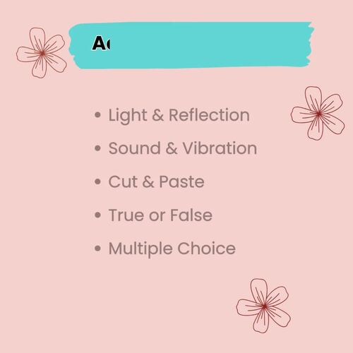 Light & Sound Worksheets – Grade 3 Science by Walailuck Kaenlar | TPT