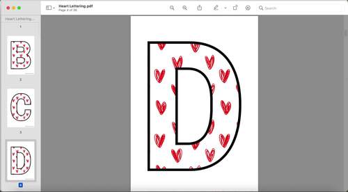Valentine's Day Bulletin Board Letters - Displays and Door Decor