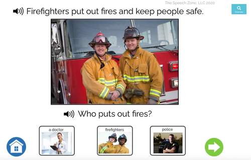 Boom Cards Answering WH Questions Interactive Stories Digital No Print