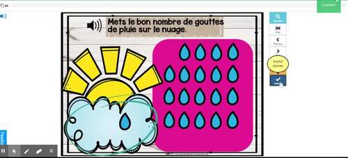 French Math Boom Cards I Primary Listen and Drag Farm Edition | TpT