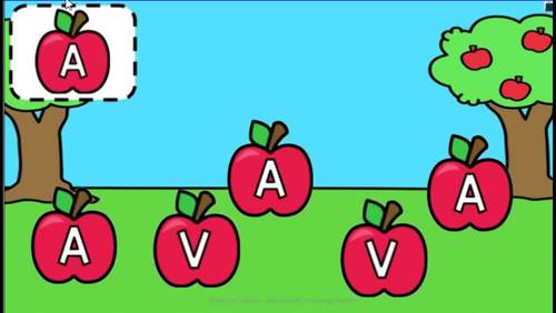 Apple ABC Find - SMART Board & Interactive PDF by LetTheGoodTimesKrol