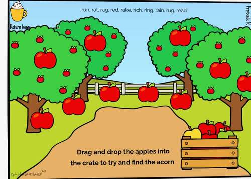 Find the Acorn | Fall | Boom™ Card | Articulation Game by Speechie Bee ...