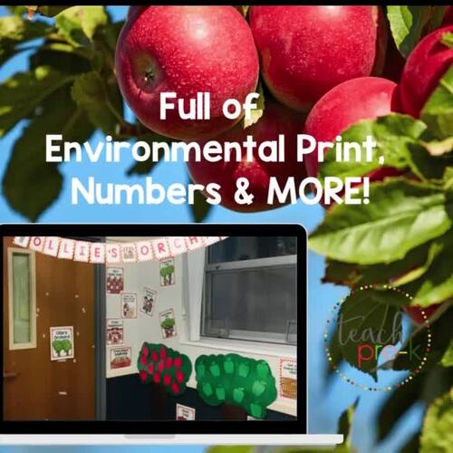 Apple Orchard Dramatic Play Center by Teach PreK | TPT