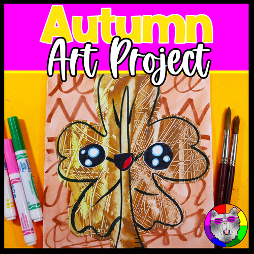 Autumn Leaves Art Lesson: Create Textured & Vibrant Fall Leaves Art Project