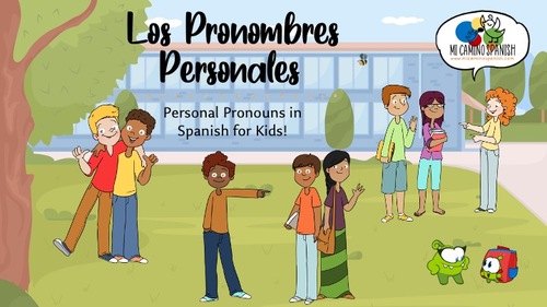 Spanish Personal Pronouns! VIDEO by Mi Camino Spanish | TPT