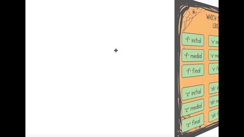 Articulation & Speech Sound Halloween SLP Build-a-Witch Boom Cards ...