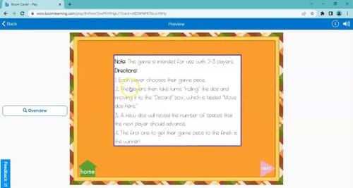 S Articulation Boom Cards™: Fall Board Games by Telepractice Tools