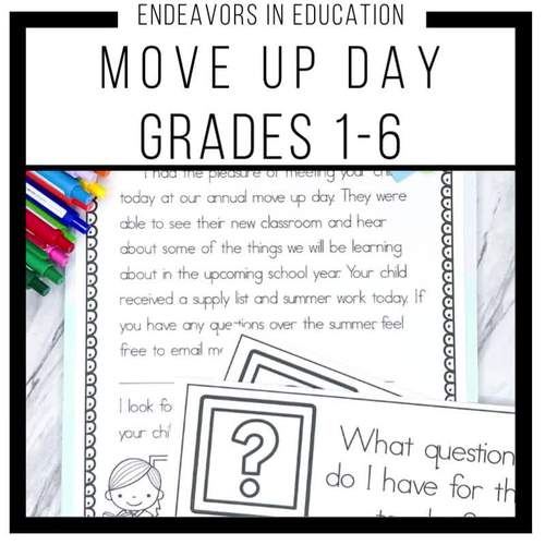 End of the Year Move Up Day by Endeavors in Education | TPT