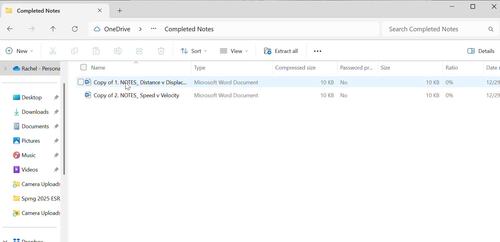 1D Kinematics Slides and Cornell Style Guided Notes by Texas Science