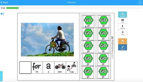 Core Word Interactive Book - GO | AAC | BOOM CARDS™ by The Multitasking SLP