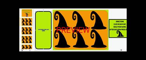 HALLOWEEN ALL DIGITAL/WITCHY WORD BUILDING SPELLING FUN ACTIVITY