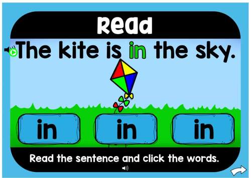 Sight Words ‘IN’ Boom Cards™ – Digital Task Cards | Distance Learning