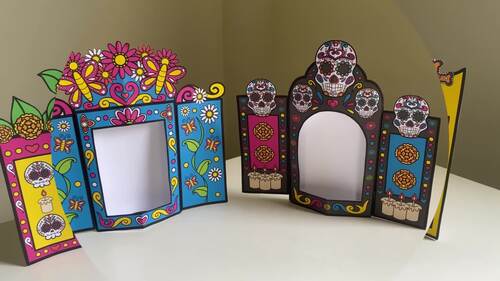 Day of the Dead Nicho Altar Craft - Día de los Muertos Project Art ...