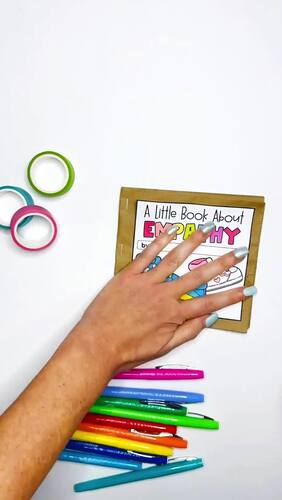 Empathy Paper Bag Book - Social Emotional Learning Empathy Activities