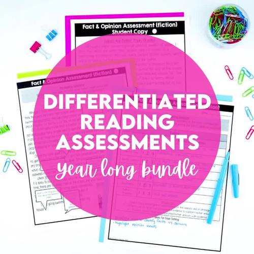 Differentiated Reading Assessments by Ciera Harris Teaching | TPT