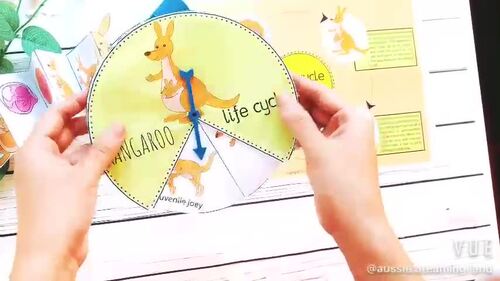 Australian animal life cycle activity Bundle, Australian native animal ...