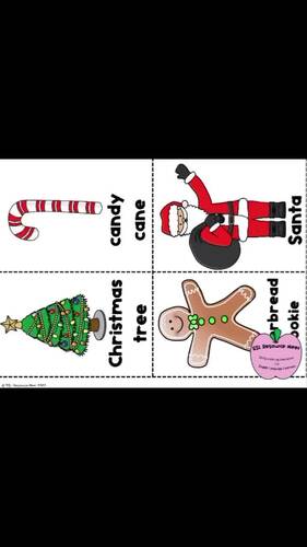 ESL Christmas Newcomer Activities with Bulletin Board Decor Vocabulary ...