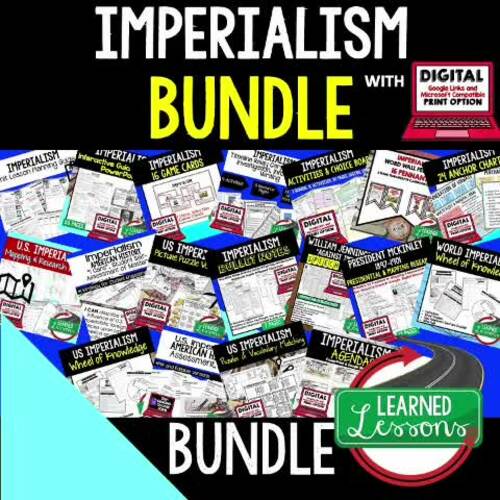 US History Imperialism BUNDLE (American History Bundle) by Learned ...