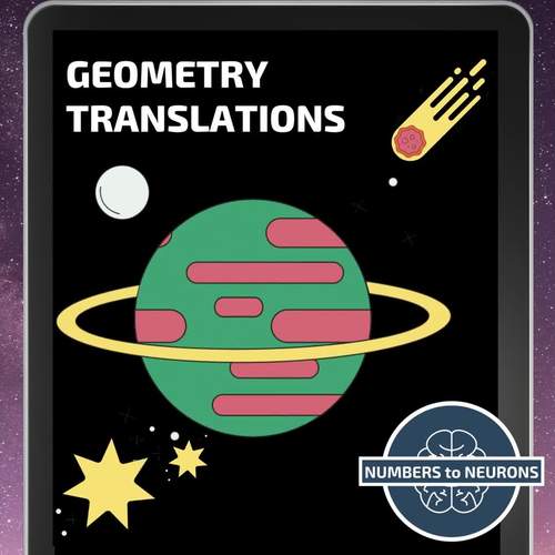 Geometric Translation Activity No Prep 7th 8th Grade Geometry Escape Room