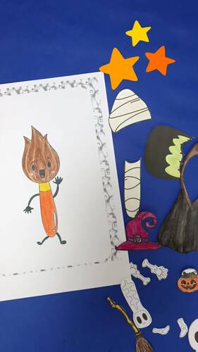 Halloween dress-up printable activity by Patricia Lopes | TPT