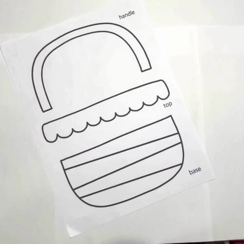 Easter Basket Craft. Easter Bunny Craft. Easter Craft. Easter Coloring ...