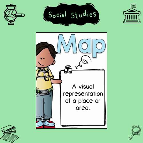 Social Studies Vocabulary posters / Decor by Valeria craig little learners