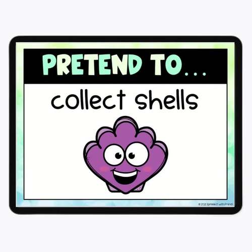 Pretend To... Summer Digital Brain Break by Sprinkle it with French