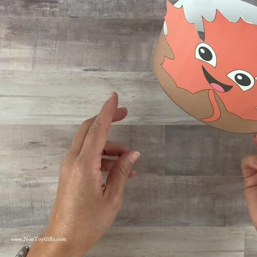 Leaf Headband - Fall Paper Hat - Nature Crown - Autumn Coloring Activity