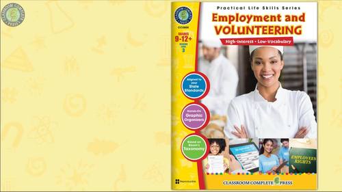 Practical Life Skills - Employment & Volunteering Gr. 9-12+ | TPT