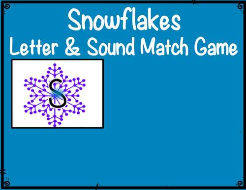 Snowflake Themed Literacy Centers by The Teaching Scene by Maureen