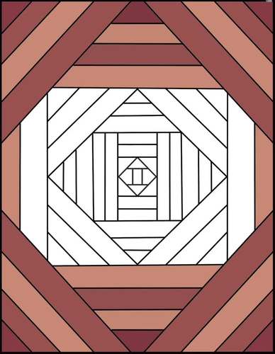 satisfying patterns coloring pages