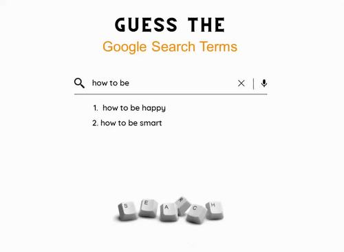 Guess The Google Search Autocomplete. Game. Fun. Language. Technology. ELA.