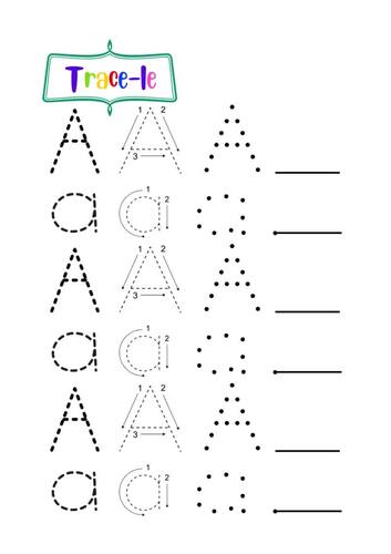 Toddlers Curriculum | French Letter "A" Activities by Brainstorm Preschool