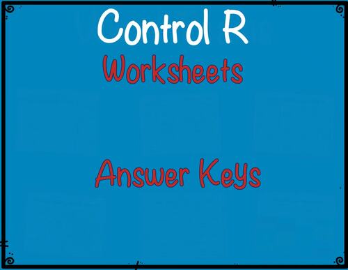 Phonic Worksheets Bundle Set 3 Vowel Teams Control R Consonant le & More