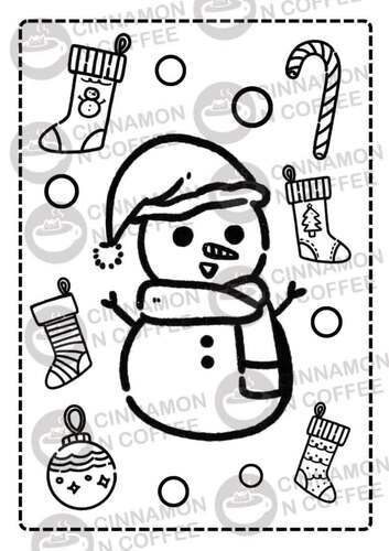 Christmas Coloring Pages + Line & Blank Writing Pages {Winter Holiday ...
