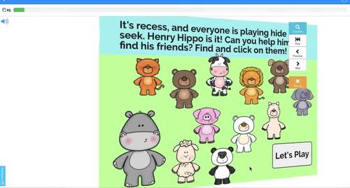 Prepositions & Describing Boom Cards™ - Recess Hide and Seek | Teletherapy