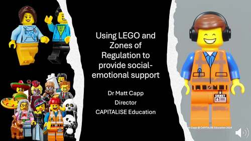 Using LEGO mini-figures and the Zones of Regulation by Matt Capp