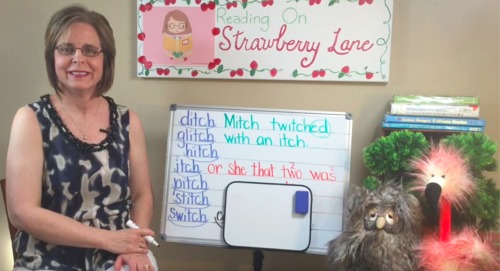 VIDEO: Reading: Set 1. Lesson 48. Word Family Pattern -itch | TPT