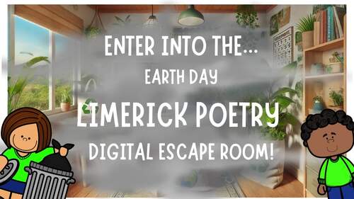 Earth Day Digital Escape Room for Grades 5-6 | Print & Digital | Google ...