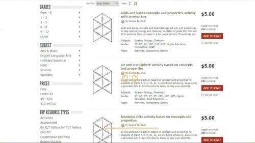 Table of 17 BEST SELLING Conceptual Expert Interesting Task+ Key