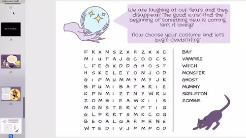 The Story of Halloween Lesson Plan by Well Designed English | TpT